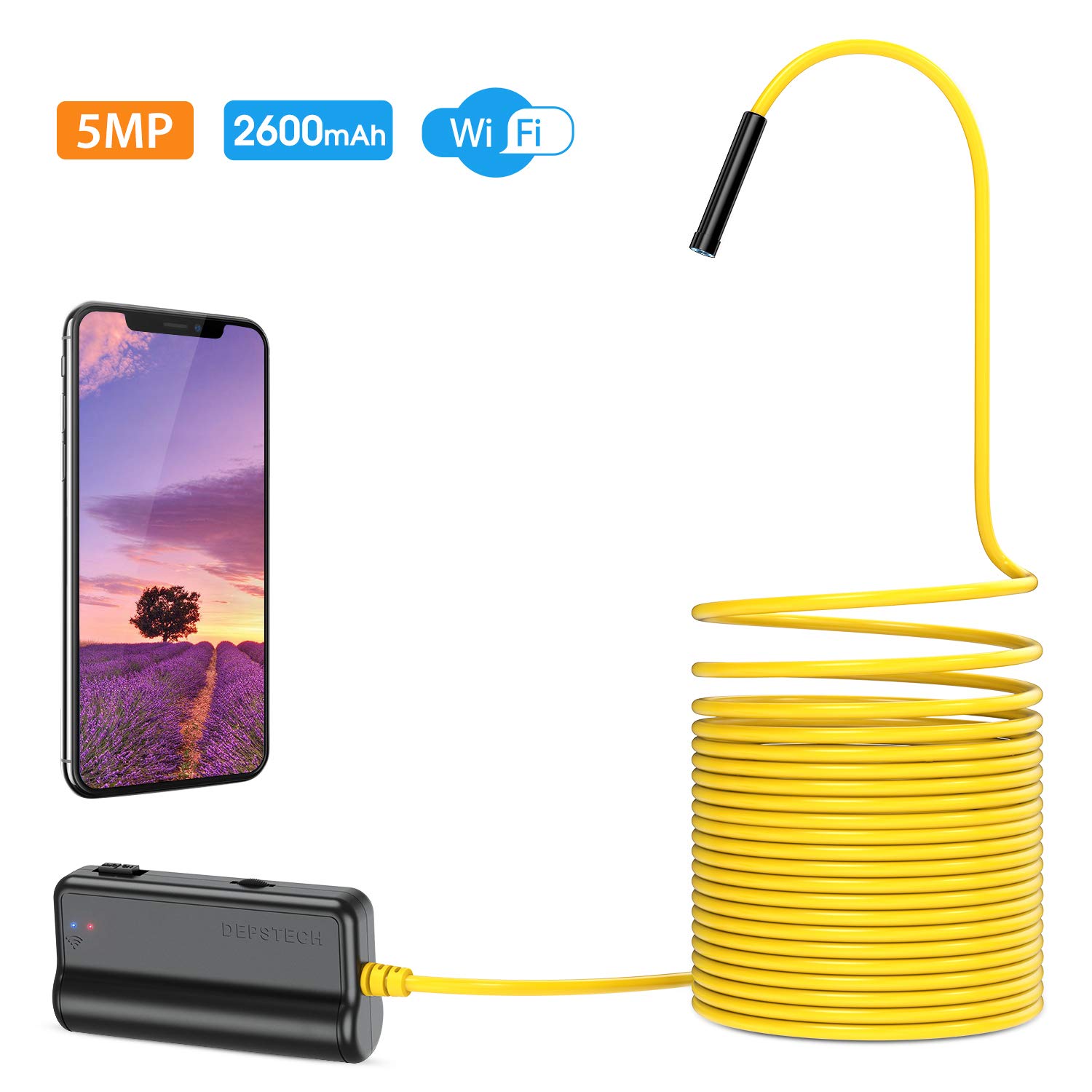 El mejor endoscopio USB o Wifi a la venta【GUÍA